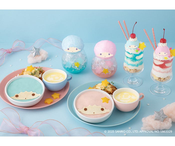 リトルツインスターズ50周年をお祝い！ファンタジックな世界観のテーマカフェが4都市で開催 | Charalab（キャララボ）